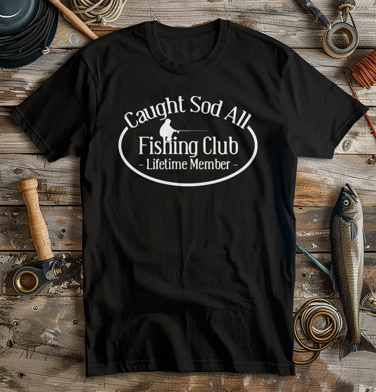 Caught Sod All T-Shirt – OhMyCod